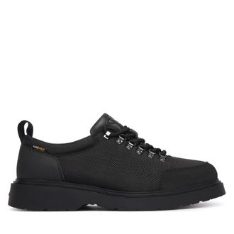 Calvin Klein Halbschuhe Calvin Klein Combat Hiking Shoe Mix Mat Wl HM0HM02248 Schwarz