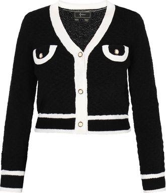 Faina Strickjacke Frauen Schwarz