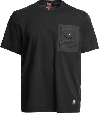 Parajumpers Homme, Tops, Noir, Taille: 3XL Malham T-Shirt