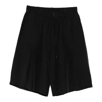 Yohji Yamamoto Homme, Shorts, Noir, Taille: M Cv Plt Short