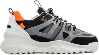 Mason Garments Low-Top Sneaker - Genova Leather Nubuck Grey - Gr. 36 (EU) - in Grau - f&uuml;r Damen