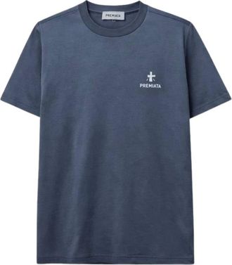 Premiata Homme, Tops, Bleu, Taille: M PA 1050 T-Shirt