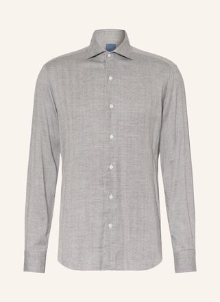 Barba Barba Napoli Hemd Slim Fit grau