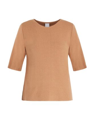 8 by YOOX VISCOSE CREW-NECK S/SLEEVE SWEATER
