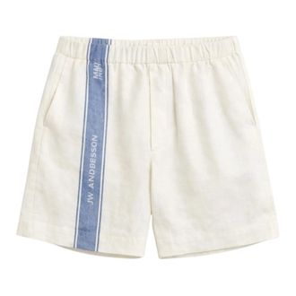 J.W.Anderson Homme, Shorts, Blanc, Taille: XL Striped Shorts