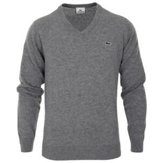 Lacoste Graue Pullover Kollektion - - Knitwear - Herren - Grau - S