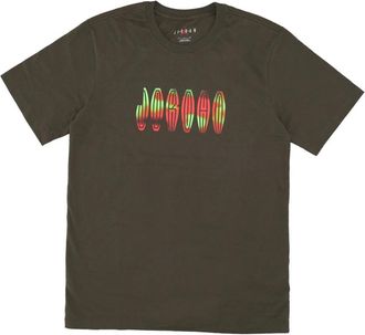 Nike Jordan Flight MVP Wordmark T-Shirt - - Sport - Herren - Gr&uuml;n - 2XL