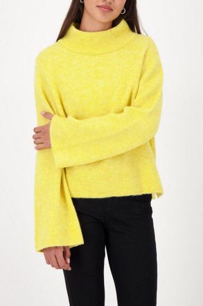 Monari Strickpullover Regular fit mit Stehkragen