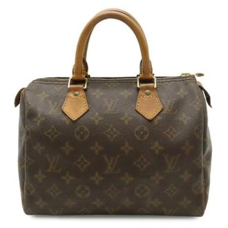Louis Vuitton Pre-owned Speedy 25 Monogram Sac &agrave; main - Femme - Pre-owned - Brun - Taille: ONE Size
