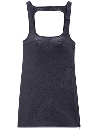 Courrèges Reedition Minikleid - Blau