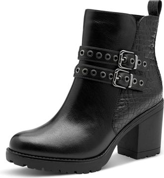 Marco Tozzi Marco Tozzi Damen 2-25409-45 Stiefelette, Black, 36 EU