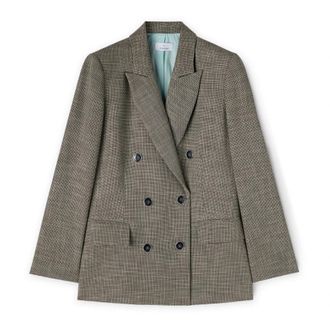 Motivi Zweireihiger Oversized Blazer - - Jackets - Damen - Grau - XS