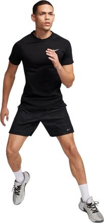 Nike Project Rock T-Shirt f&uuml;r Herren, Regul&auml;r (Schwarz/Wei&szlig;)