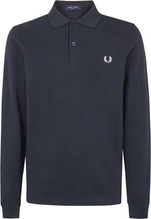 Fred Perry Homme, Tops, Bleu, Taille: M Polo Chemises