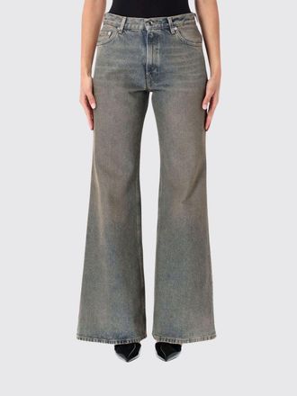 Haikure Jean flare taille mi-haute Clara &agrave; cinq poches en denim