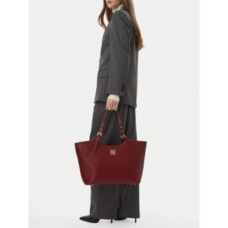 Nine West Handtasche Nine West CEO-PEARL LINE-LDA9339 Dunkelrot