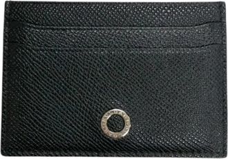 Bulgari Pre-owned Card case - Homme - Pre-owned - Noir - Taille: ONE Size