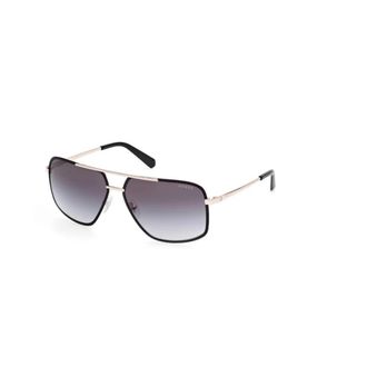 Guess Aviator Metall Sonnenbrille - - Accessories - Herren - Schwarzk - 60 MM