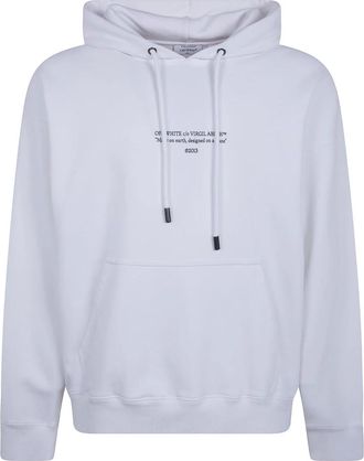 Off-white Homme, Sweatshirts et sweats &agrave; capuche, Blanc, Taille: S Statement Skate Sweat &agrave; capuche