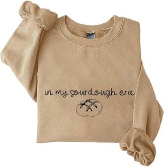 Generic Sweatshirts pour femme UK sweatshirts pour femme imprim&eacute; graphique surdimensionn&eacute; haut col rond manches longues automne hiver d&eacute;contract&eacute; confortable 