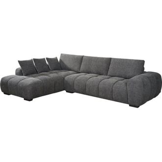Habitat et Jardin Ecksofa aus Stoff Monceau - 3-Sitzer - Grau