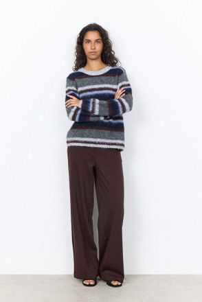 Soyaconcept Strickpullover SC-HADIL YD 2 Materialmix mit Wolle