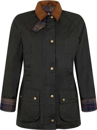 Barbour Femme, Vestes, Vert, Taille: 38 FR Veste L&eacute;g&egrave;re Beadnell