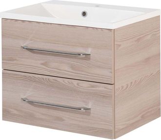 Fackelmann B.clever Waschtischset 60cm Korpusfarbe: Alaska-Esche - Fackelmann