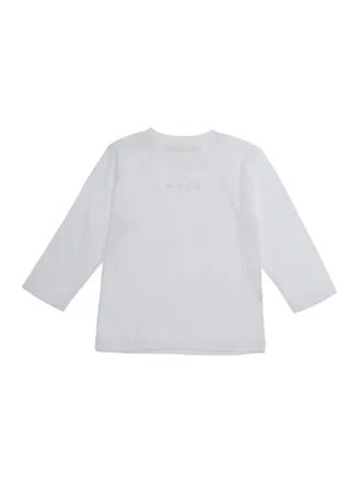 Marni Unisex Long-Sleeve T-Shirt White Cotton Top