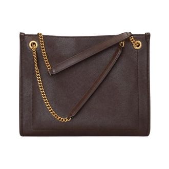 Ralph Lauren Umh&auml;ngetasche aus Leder - - Bags - Damen - Braun - ONE SIZE