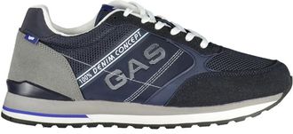 Gas Gas, Homme, Chaussures, Bleu, Taille: 43 EU Baskets &agrave; lacets