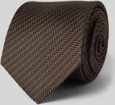 Olymp Seidenkrawatte mit r&uuml;ckseitigem Label-Detail