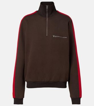 Maison Margiela Sweat-shirt en coton mélangé