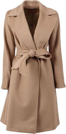 Max Mara Knielanger Mantel - Camel