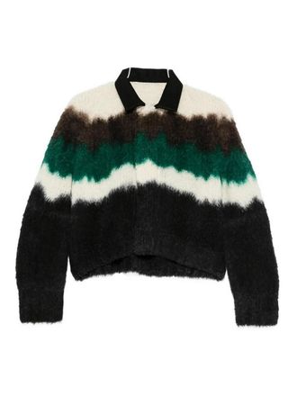 sacai Rundhalspullover - Bunt