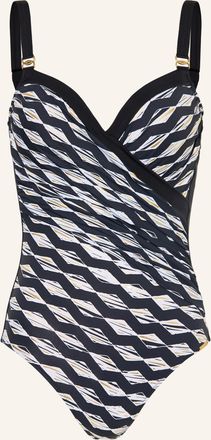 Charmline Charmline Shape-Badeanzug Gilded Graphic schwarz