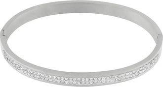 Dansk Copenhagen Silbernes CZ-Armband mit Steinen - - Accessories - Damen - Grau - ONE SIZE