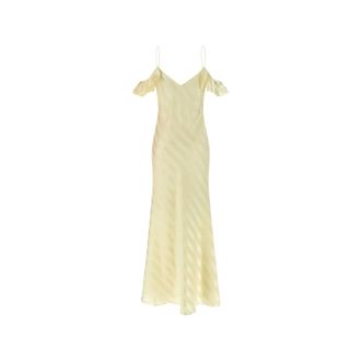 Self Portrait Femme, Robes, Jaune, Taille: 36 FR Ss26 259Xa Dress