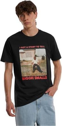 Mister Tee Shirt Biggie Old Photo Tee pour Homme, 100% Coton, Noir, Taille XS