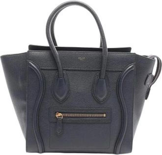 Celine Sac &agrave; main vintage Pre-owned - Femme - Pre-owned - Bleu - Taille: ONE Size