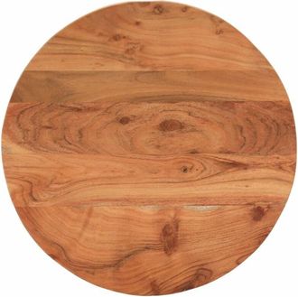 vidaXL Vidaxl - Dessus de table &Oslash;50x3,8 cm rond bois massif dacacia