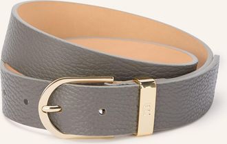 Aigner Aigner Lederg&uuml;rtel grau