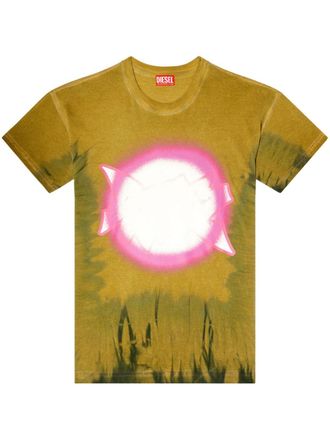 Diesel t-shirt Boxt-R24 - Vert