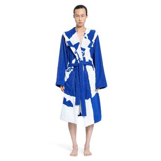 Burberry Equestrian knight jacquard robe