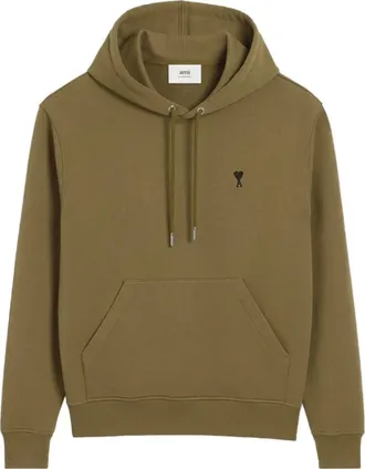 Ami Homme, Sweatshirts et sweats &agrave; capuche, Brun, Taille: L Sweat &agrave; capuche Ami de Coeur