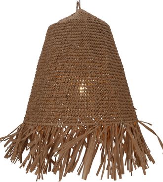 Guru Shop Deckenlampe/Deckenleuchte, in Bali Handgemacht aus Naturmaterial, Rattan - Modell Asmara, 70x42x42 cm