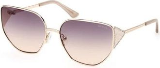 Guess Femme, Accessoires, Jaune, Taille: 60 MM Gu7875 Lunettes de soleil