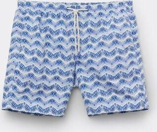 Calzedonia Bade-boxershorts Mit Muster F&uuml;r Herren Formentera Blau