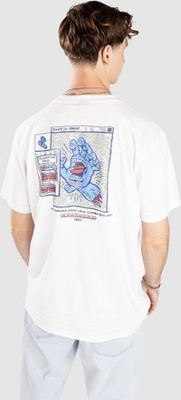 Santa Cruz Artificial Hand T-Shirt white