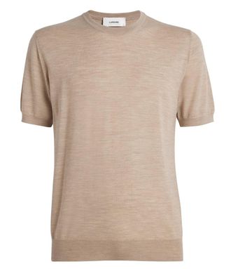 Lardini Virgin Wool T-Shirt Size L
